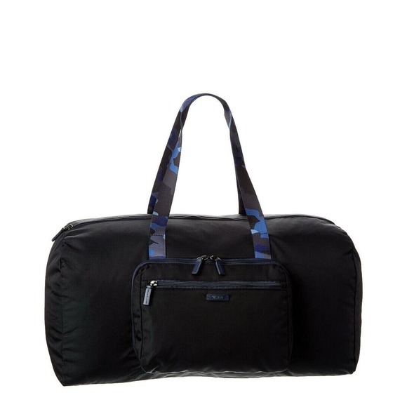 Tumi | Bags | New Tumi Packablefoldable Lightweight Duffle Bag Black ...